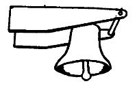 Custom Finishing 230 HO Scale High-Hood Mount Bell -- Hood Mount ...