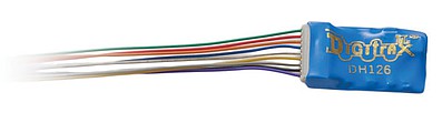 Digitrax DH126D HO Scale Series 6 Economy Control Decoder -- Wired - 1. ...