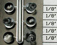 Detail Associates 1711 HO Scale Headlight Lenses pkg(12) -- 14-1/2 ...