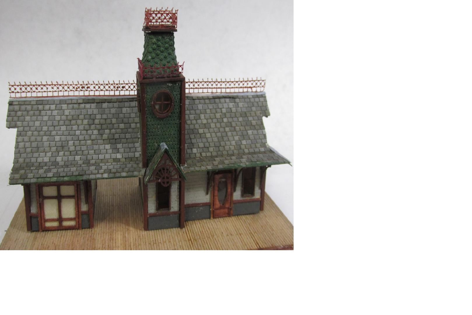 RS Laser Kits 3079 N Mudville Train Station - Alpine Railworks