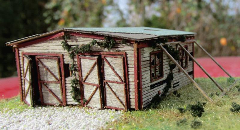 RS Laser Kits 3054 N Redneck Garage Kit - Alpine Railworks