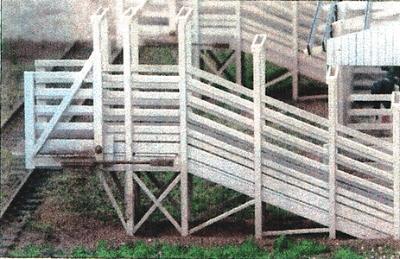 GCLaser 225 N Scale Stock Loading Ramp (Laser-Cut Wood Kit) -- 1-15/16 ...