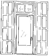 Grandt Line 3613 O Scale Door & Frame -- Single; 50 x 115" - Alpine ...