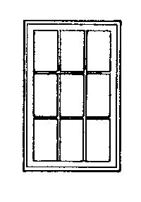 Grandt Line 3739 O Scale Masonry Windows -- Scale 46 x 72" 117 x 183cm ...