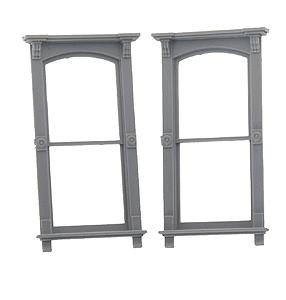 Grandt Line 3756 O Scale Double-Hung Window -- Victorian, No Header 1/1 ...