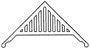 Grandt Line 4034 S Scale Rio Grande Southern-Style Trim -- Gable ...