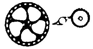 Grandt Line 43 O Scale Brake Wheel Set (With Ratchet & Pawl) -- 16" Rio ...