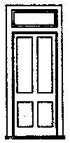 Grandt Line 5058 HO Scale Doors -- With Frame & Transom - DRGW Station ...