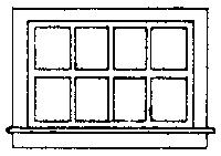 Grandt Line 5081 HO Scale Window -- Horizontal Sliding Type Scale 52 x ...