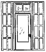 Grandt Line 5137 HO Scale Door -- 4'2 x 9'7" Single w/Iron Shutters ...