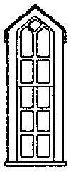 Grandt Line 5247 HO Scale Windows -- Double-Hung, 11-Pane - Alpine ...