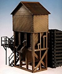 Grandt Line 5904 HO Scale The Silverton Ore Chute -- Kit - 2 x 3" 5 x 7 ...