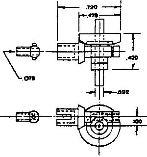 Grandt Line 7036 All Scale Ratio Gears 2:1 -- Cross Box .078" Coupling ...