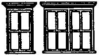 Grandt Line 8020 N Scale Windows -- Victorian Set pkg(4) - Alpine Railworks