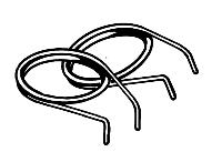 Kadee 621 HO Scale Torsion Spring -- For 30-Series Couplers pkg(12 ...