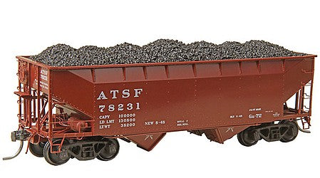 Kadee 7524 HO Scale 50-Ton AAR Standard Offset 2-Bay Open Hopper with ...