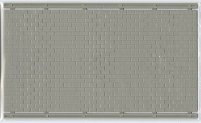 Kibri 34137 HO Scale Brick Wall Plate -- 8 x 4-13/16" 20 x 12cm ...