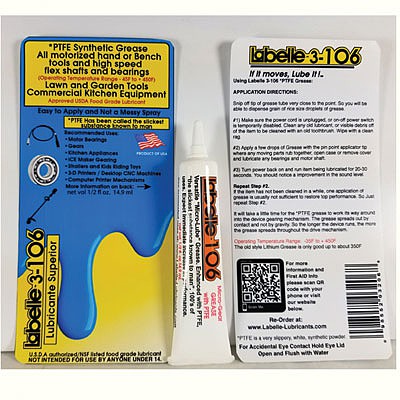 Labelle Industries 3106 All Scale No. 3-106 Motor Tool Grease -- 1/2oz ...