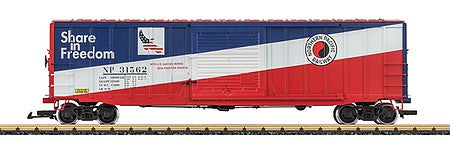 LGB 42938 G Scale Steel Boxcar - Ready to Run -- Northern Pacific ...