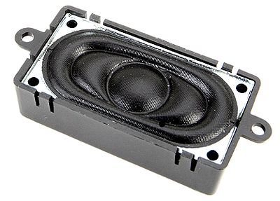 LokSound ESU 50334 HO Scale Loudspeaker -- 20 x 40mm, Square, 4 ohms ...