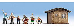 Noch 12035 HO Scale In The Garden Plot Scene - Black Forest® Hobby ...
