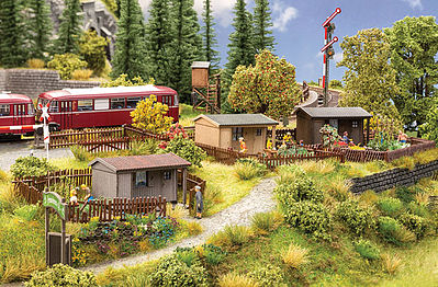 Noch 66803 HO Scale Garden Plot Colony Fronws - Alpine Railworks