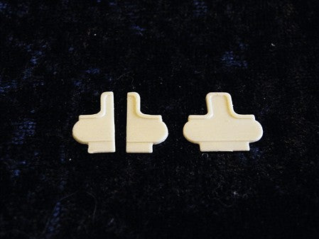 Palace Car Co 5008A HO Scale Berth Armrests -- pkg(16) - Alpine Railworks