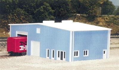 Pikestuff 8012 N Scale Distribution Center -- 70' x 40' (blue) - Alpine ...