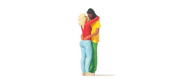 Preiser 28227 HO Scale Kissing Couple - Black Forest® Hobby Supply Co ...