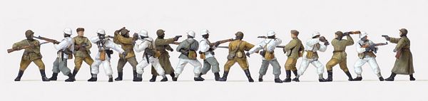 Preiser 72552 26299 Scale WWII Germany/Soviet Union 1943-45 Unpainted ...