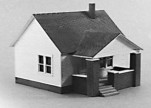 Rix Products 203 HO 1-Story House w/Side Porch – Alpine Railworks