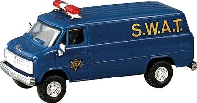Trident Miniatures 90171 HO Scale Chevrolet Van - Emergency - Police ...