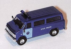 Trident Miniatures 90201 HO Scale Chevrolet Van - Emergency - Police ...