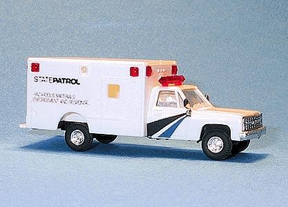 Trident Miniatures 90232 HO Scale Chevrolet Box Van - Emergency ...