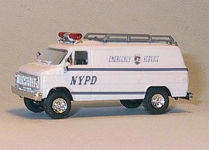 Trident Miniatures 90240 HO Scale Emergency - Police Vehicles ...