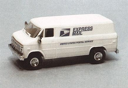 Trident Miniatures 90286 HO Scale Chevrolet Van -- United States Postal ...