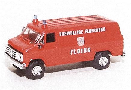 Trident Miniatures 90294 HO Scale Chevrolet Van - Emergency - Fire ...