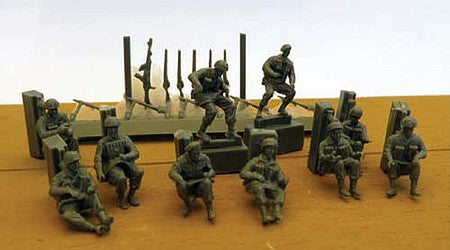 Trident Miniatures 96602 HO Scale Mounted British Paratroopers ...