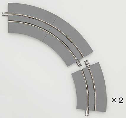 TomyTec 17950 N Scale Wide Trolley-Streetcar (Tram) Super Mini Curve ...