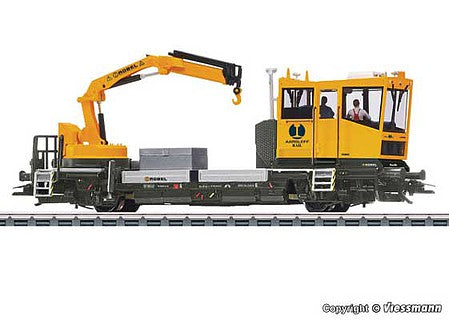 Viessmann 26829 HO Scale Robel 54.22 Track Maintenance Car with Workin ...