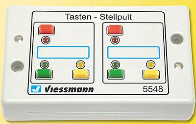Viessmann 5548 All Scale Universal Pushbutton Panel w/Momentary ...