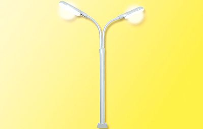 Viessmann 60951 HO Scale Whip Lamp Double -- 100mm w/LED's w/Contact ...