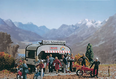 Vollmer 45135 HO Scale Food stand - Alpine Railworks