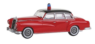 Wiking 86125 HO Scale Mercedes-Benz 300 Sedan - Assembled -- Fire ...
