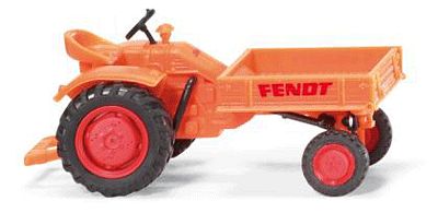 Wiking 89941 HO Scale Farm Equipment Fendt Tool Carrier -- Orange ...