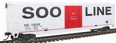 Walthers Trainline 1671 HO Scale 50' Plug-Door Boxcar - Ready to Run ...